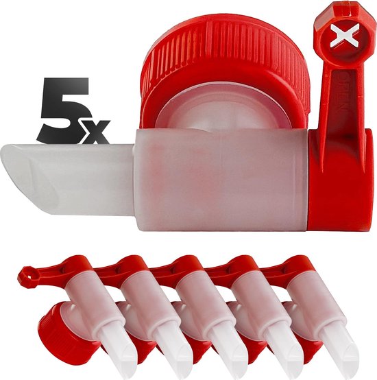 anaterra® Waterreservoirkraan - 10L, set van 5, 1", eenvoudig in ...