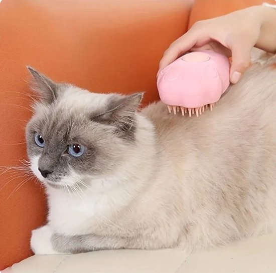 Gekleurde Huisdier Stoom Beauty Kam Reinigbaar Drijvend Haar ...