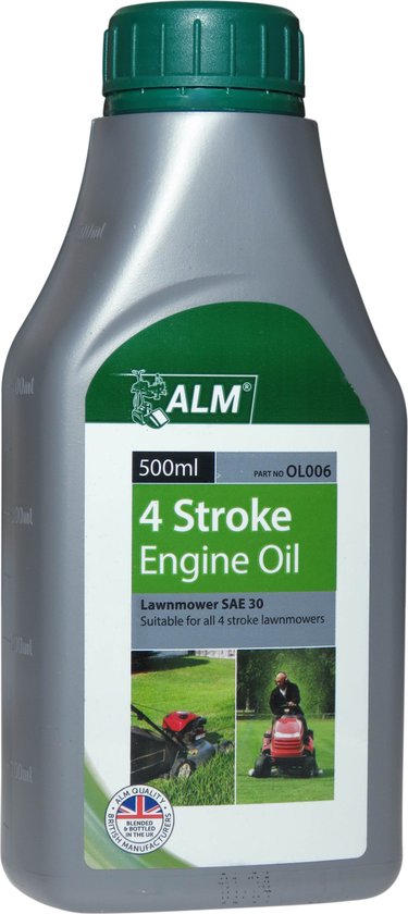 ALM 4-takt motorolie - SAE 30 - 500ml - voor grasmaaier en bosmaaier ...