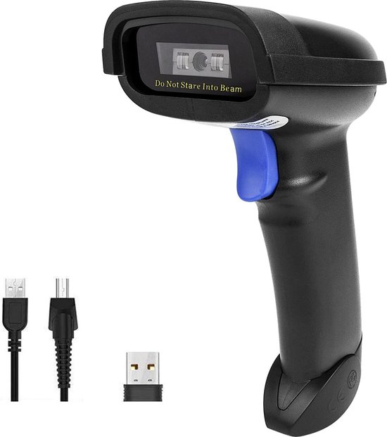 Draadloze Bluetooth CCD Barcodescanner - Handheld USB Scanner - 1D ...