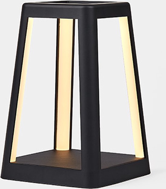 Lexon Design LANTERN Portable LED Lamp - Black | bol