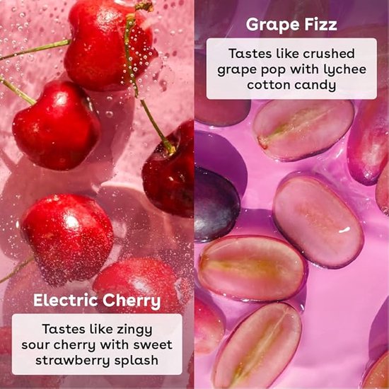 eos - FlavorLab Pops - Lip Balm- Electric Cherry & Grape Fizz - Limited ...