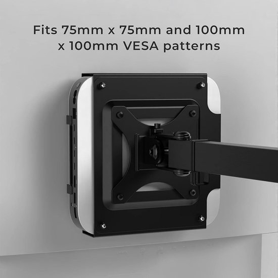 Monitor Standaard - Mac Mini VESA mount houder voor monitorarm - 75x75, 100x100 | bol