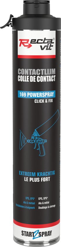 Rectavit 169 Powerspray Click & Fix 750ml - | bol