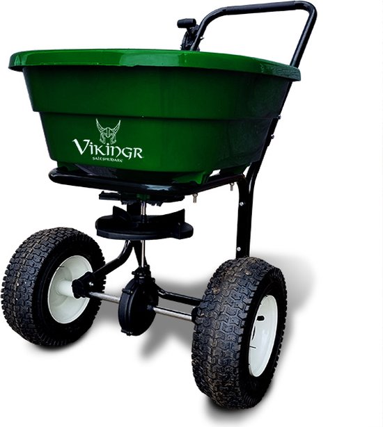 Strooiwagen voor zout 40 liter | Voor strooizout - Kunstmest - Zaad ...