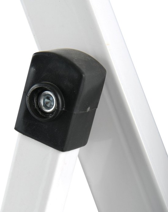 MSV Huishoudtrapje - inklapbaar - met 2 treden - metaal - Lengte 80 cm ...