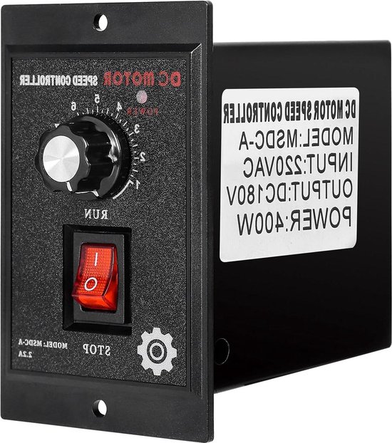 Speed Controller 400W DC Motor Speed Controller Single Phase - Variable ...