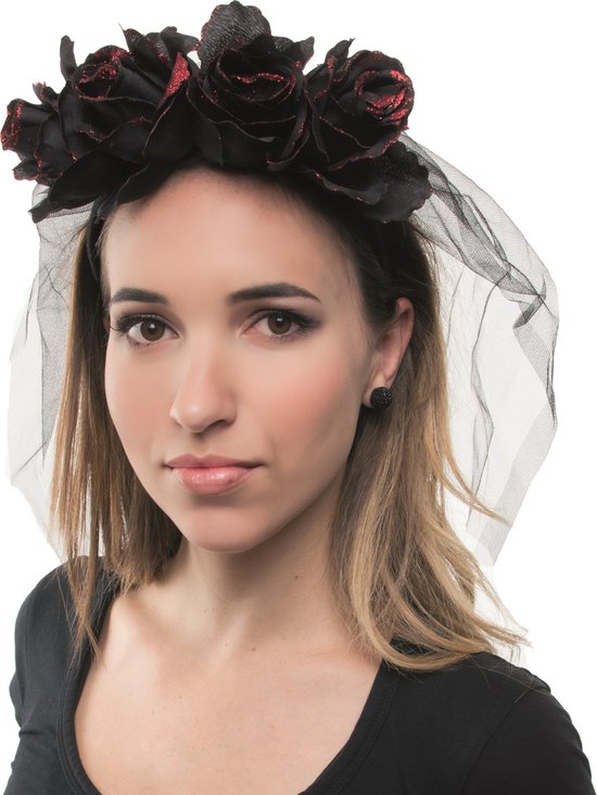 diadeem met rozen | bol