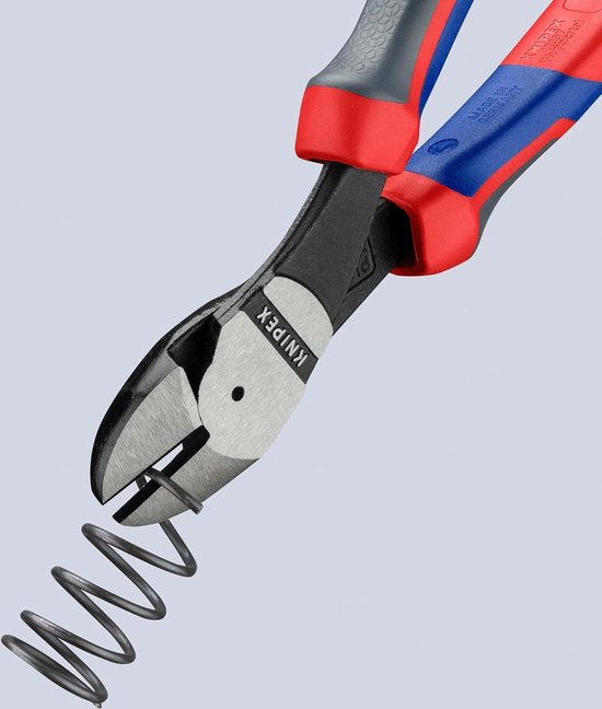 Zijsnijtang zwart-geatramenteerd met meer-componentengrepen 200 mm 74 ...