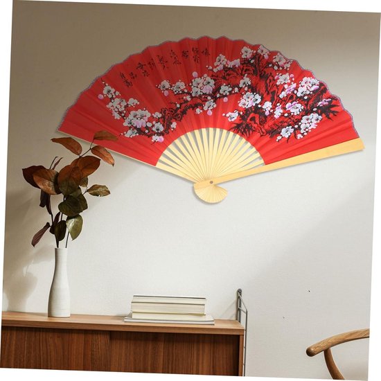 Grote fan bruiloft decoratie - Aziatische muurventilator papieren ...