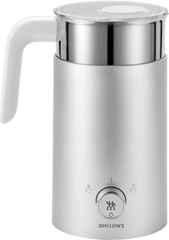 Automatic Milk Frother Silver - Verbeter jouw melkschuim met gemak | bol