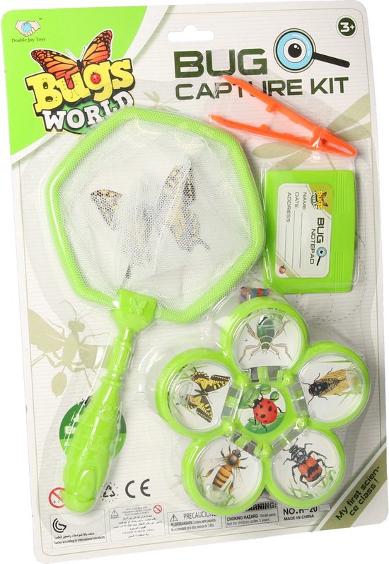Bugs World Insecten Vangnet en Observatie Pot | bol