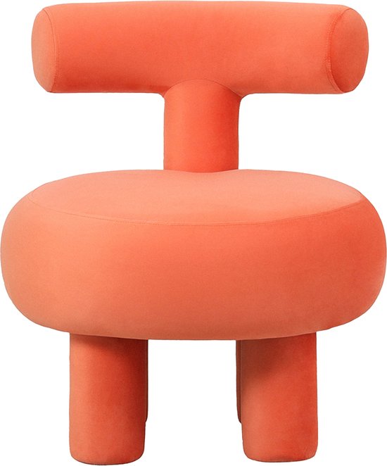 Leitmotiv - Fauteuil Abrazo - Peach orange | bol