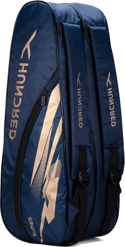 Badminton Kit Bag - Double Zipper - Front Zipper Pocket - Polyester ...