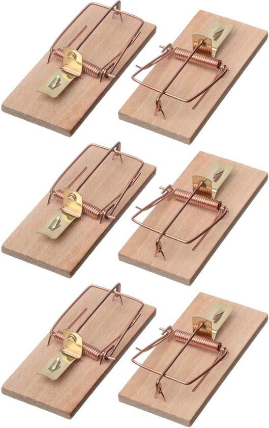 Ubbink Muizenval - 6x stuks - muizenklemmen - 10 cm ...