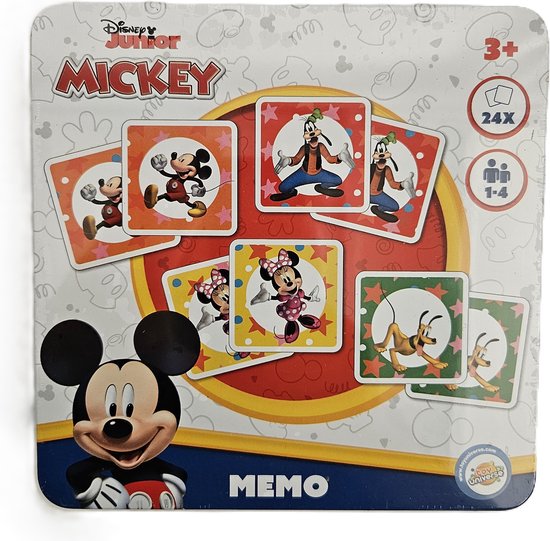 Disney Junior Mickey Mouse Memory spel in blik | Games | bol