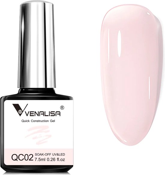 Venalisa BIAB Licht Lila - 7.5 ml - Licht Lila BIAB - Builder Gel ...