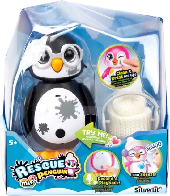 Silverlit Rescue Penguin robot - Interactief - Met licht en geluid | bol