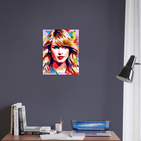 Geschikt voor Taylor Swift fans poster | 40 x 50 cm | pop art streetart ...