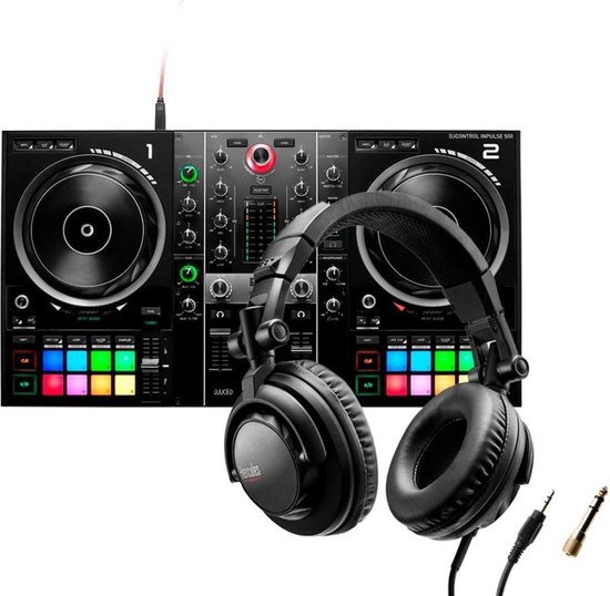 Hercules DJControl Inpulse 500 - 2-decks USB DJ-controller - Met HDP ...