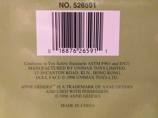 Anne Geddes - Baby Butterflies - No. 526591 - VIntage 1998 | bol