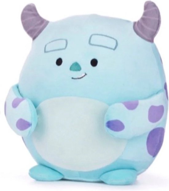 Sully - Disney Squashy Podgies Pluche Knuffel 24 cm - Speelgoed ...