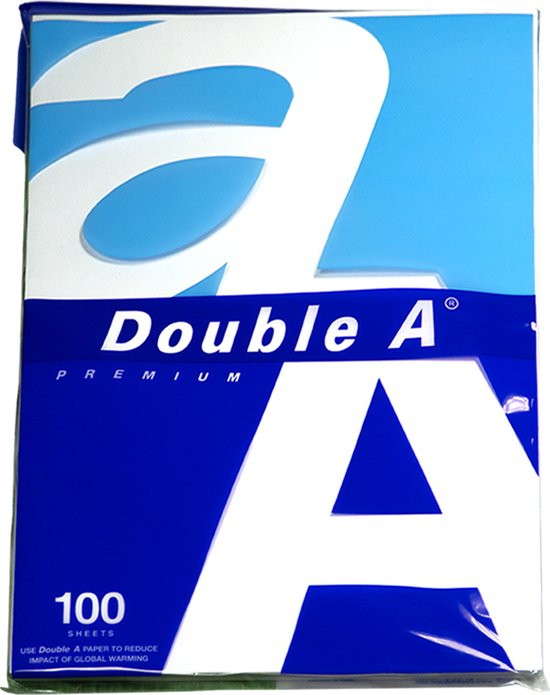 Double A Premium printpapier A4, 100 vellen | bol