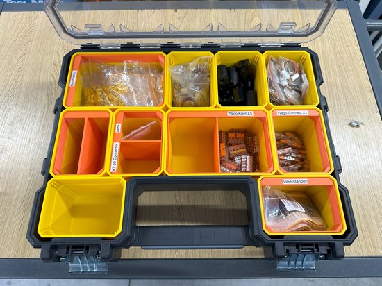 Stanley Fatmax Deep Pro Organizer & Deep PRO-STACK Vak Indeling en ...