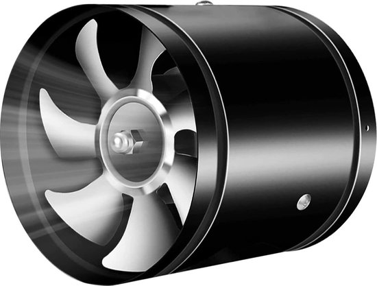 Axiale buisventilator 200 mm afvoerventilator - stille ventilator voor ...