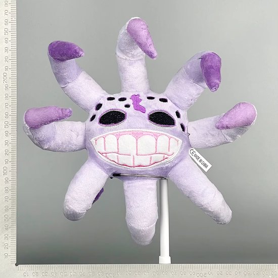 Doors Knuffel Plush - Grumble Monster 25 CM - Roblox Horror - Roze | bol