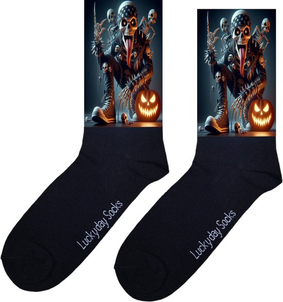 Skelet tong Sokken - Halloween pompoen - Horror - Verjaardag cadeau ...