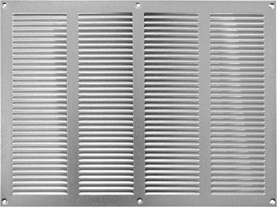Metalen rooster 400x300mm verzinkt - MR4030Zn | bol