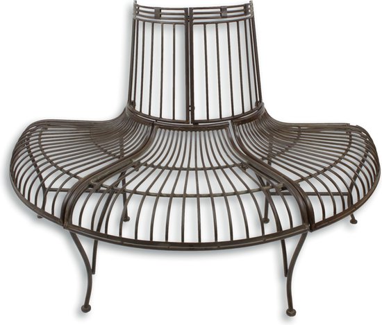 Metalen Half Ronde Boom Bank 133 cm | bol