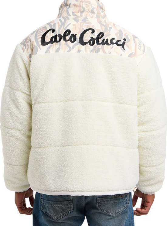 Carlo Colucci Heren Jas Wit C8016/59 | bol