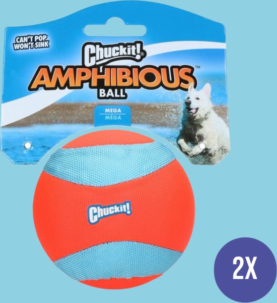 Chuckit - Amphibious Mega Ball 2 Stuks | bol