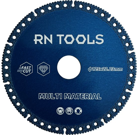 RNtools Slijpschijf - Multi Material - voor hout, staal en steen - Ø ...