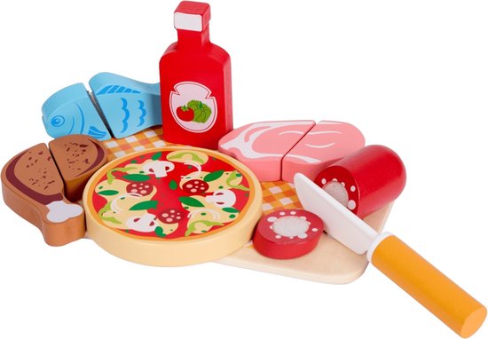 Mini Matters Houten Etenswaren Set – Inclusief Klittenband – FSC ...