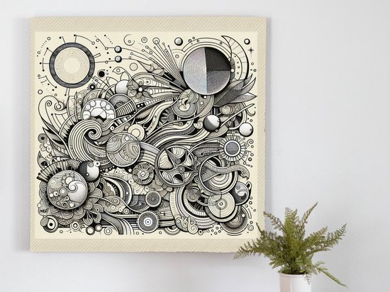 Line art relief schilderij | Lineaire reliëf kunstwerk: de essentie van ...
