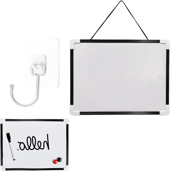Whiteboard Klein Droog Afwasbaar Magneetbord - Mini-Whiteboard ...