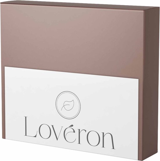 Lovéron kussensloop - Flanel - 2 stuks - 60x70 cm - Taupe | bol