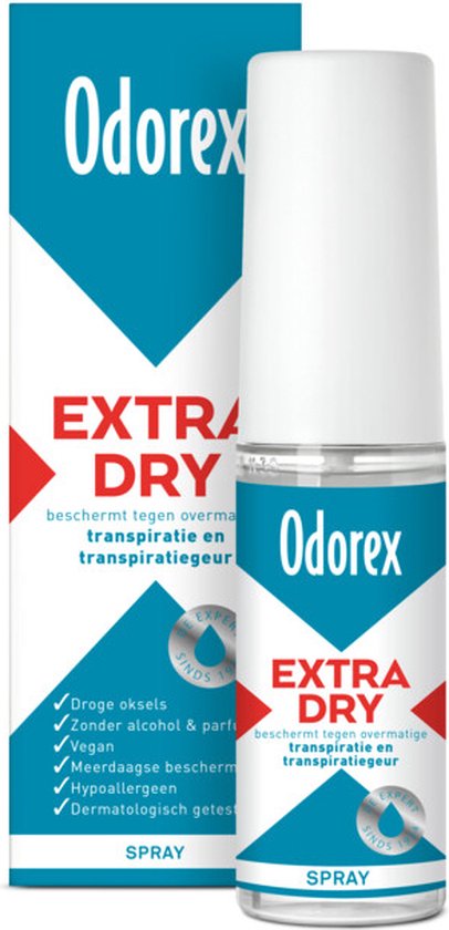 3x Odorex Extra Dry Pompspray 30 ml | bol