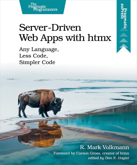 Server-Driven Web Apps with htmx (ebook), R. Mark Volkmann | 9798888651209 | Boeken | bol