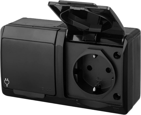 Lexium Buitenstopcontact - Buitenstopcontacten waterdicht ...