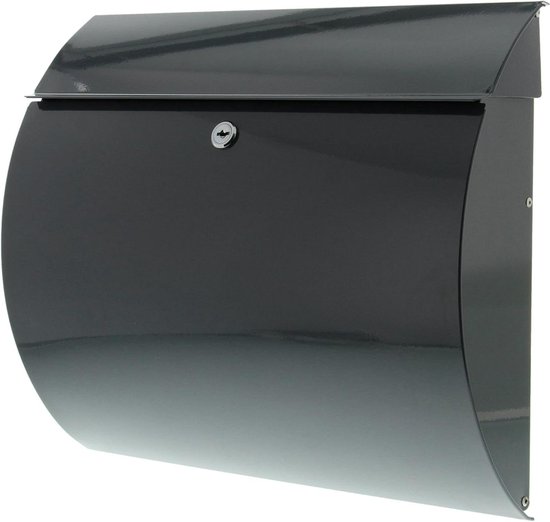Steel Letter Box with Opening Stop - A4 Insertion Format - EN 13724 ...