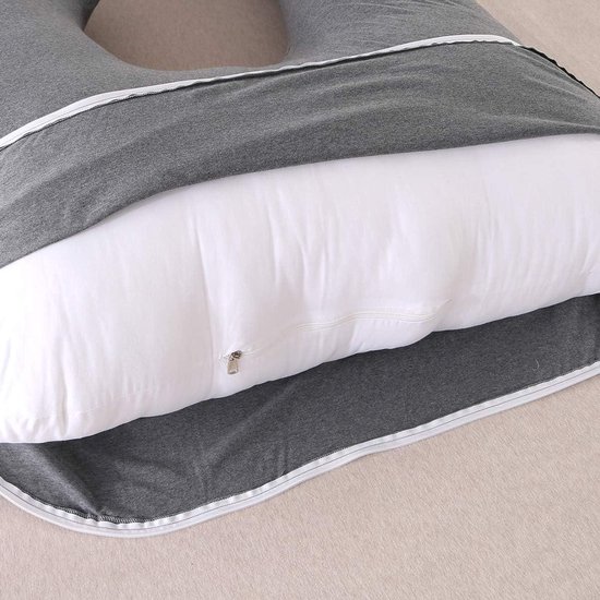 Zwangerschapskussen voor full body slaap ondersteuning - Grote U ...