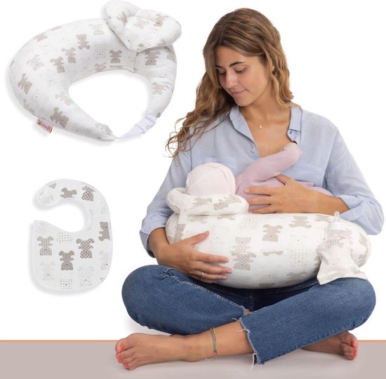 Verstelbaar en Ergonomisch Klein Borstvoedingskussen ...