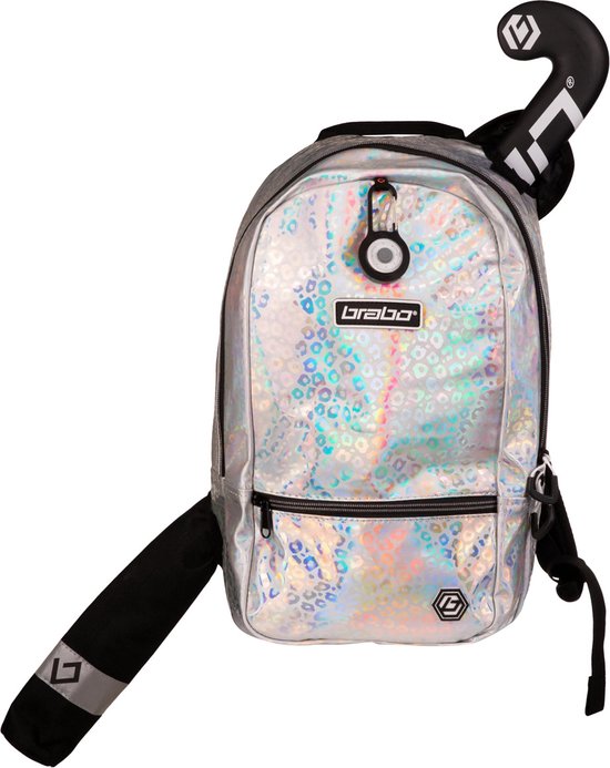 Brabo BB5040 Backpack FUN Leopard/Silver Unisex Sporttas - Leopard | bol