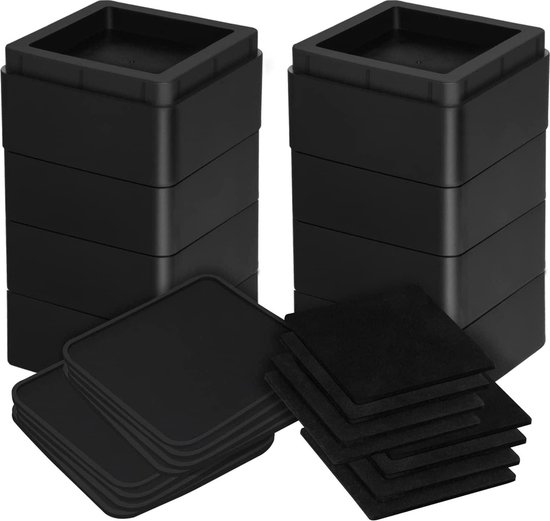 Premium verstelbare meubelen Riser - 8 Stukset tafel verhogers - 5 tot ...