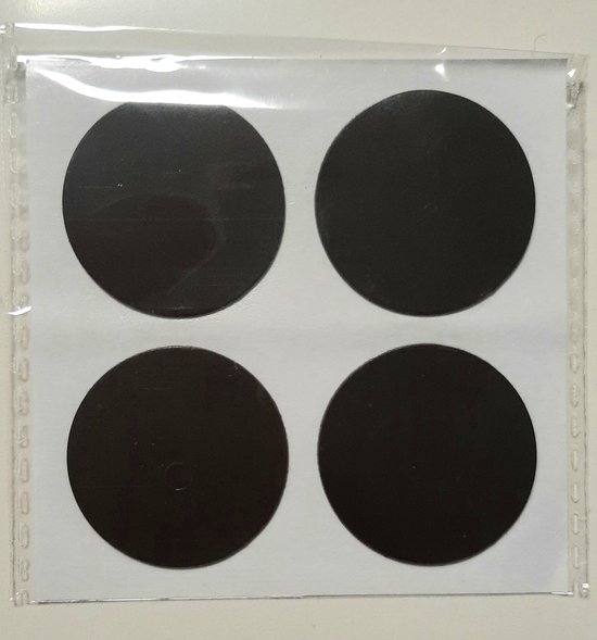 Magneet stickers - 4x dia.3.3cm - magneten - Stickers | bol