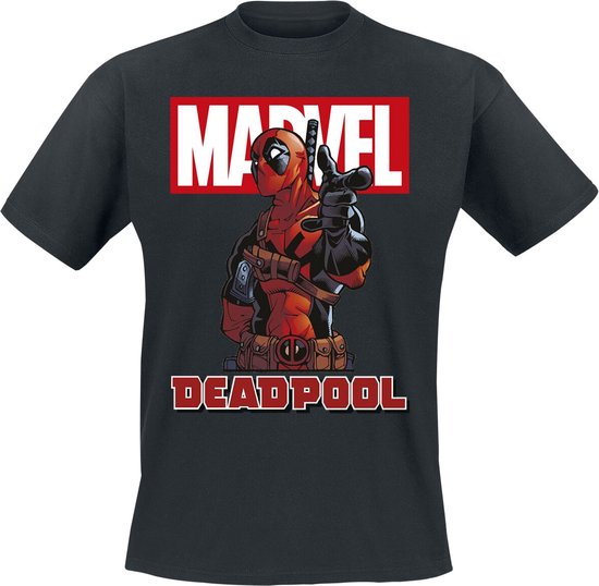 Deadpool You T-shirt zwart 4XL - Katoen - Fan merch, Film, Marvel | bol